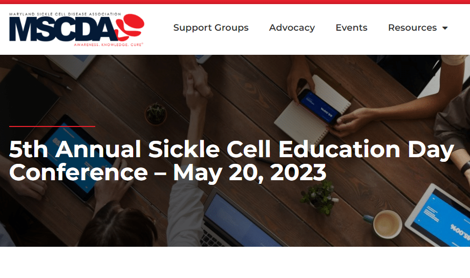 5th Annual Sickle Cell Education Day Conference - Sick Cells