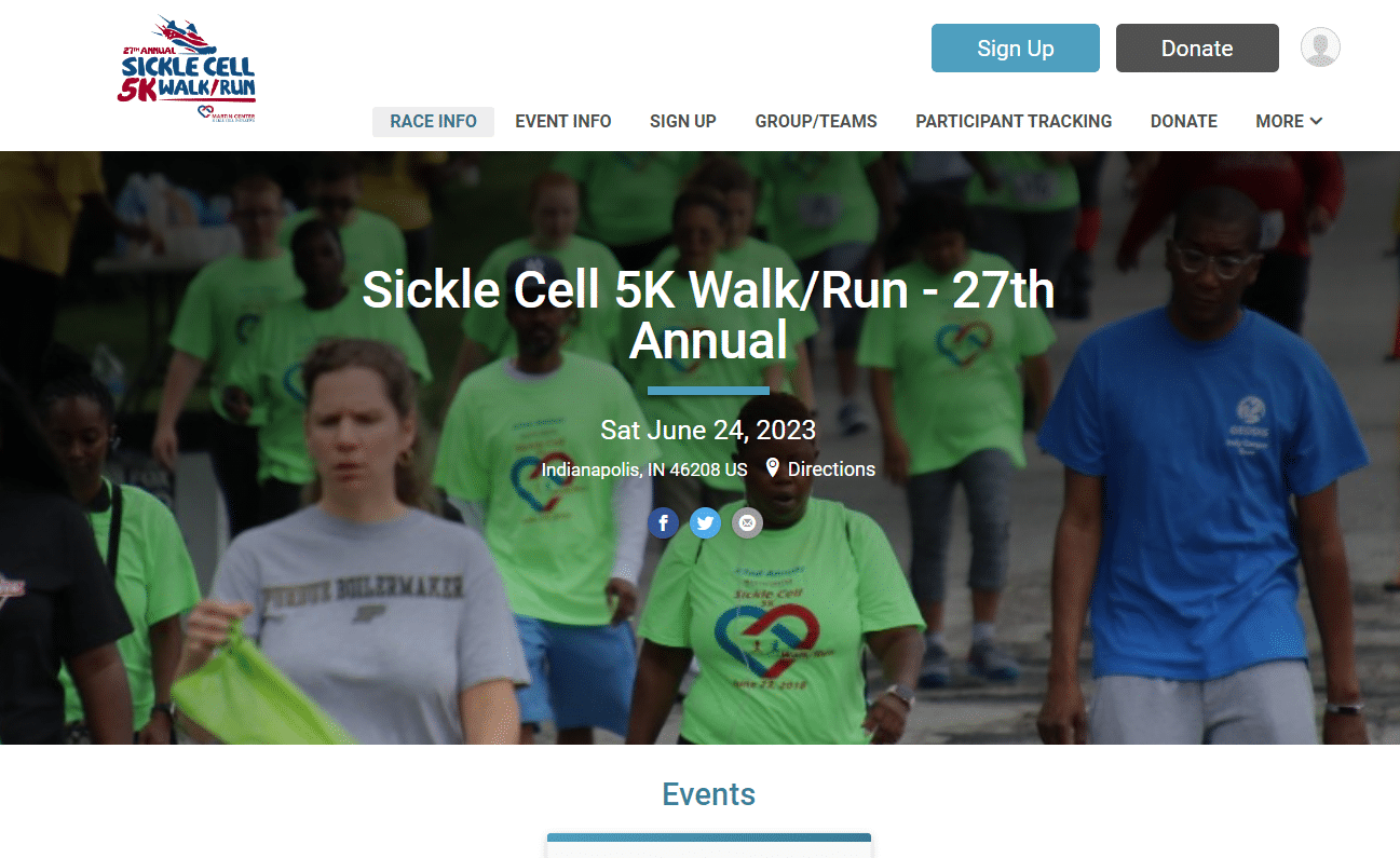 Martin Center Sickle Cell Initiative 27th Annual Sickle Cell 5k Walk ...